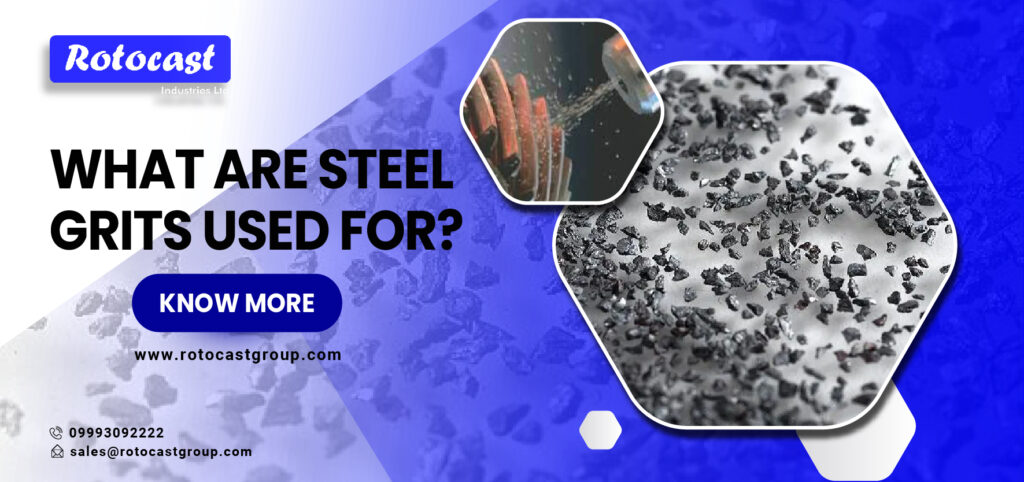 What are steel shots, and how are they commonly used?