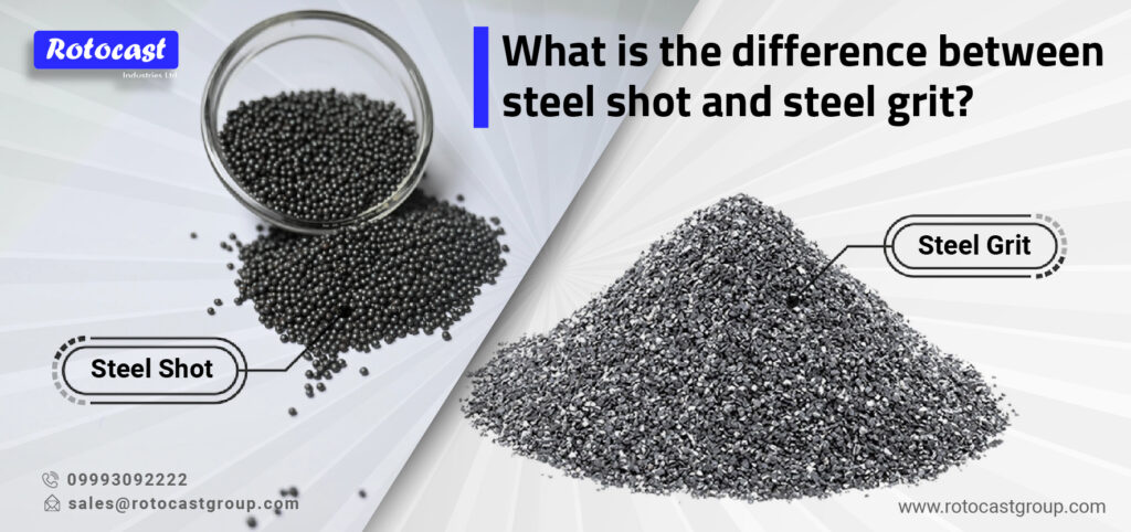 How do I choose the right size of steel shots?
