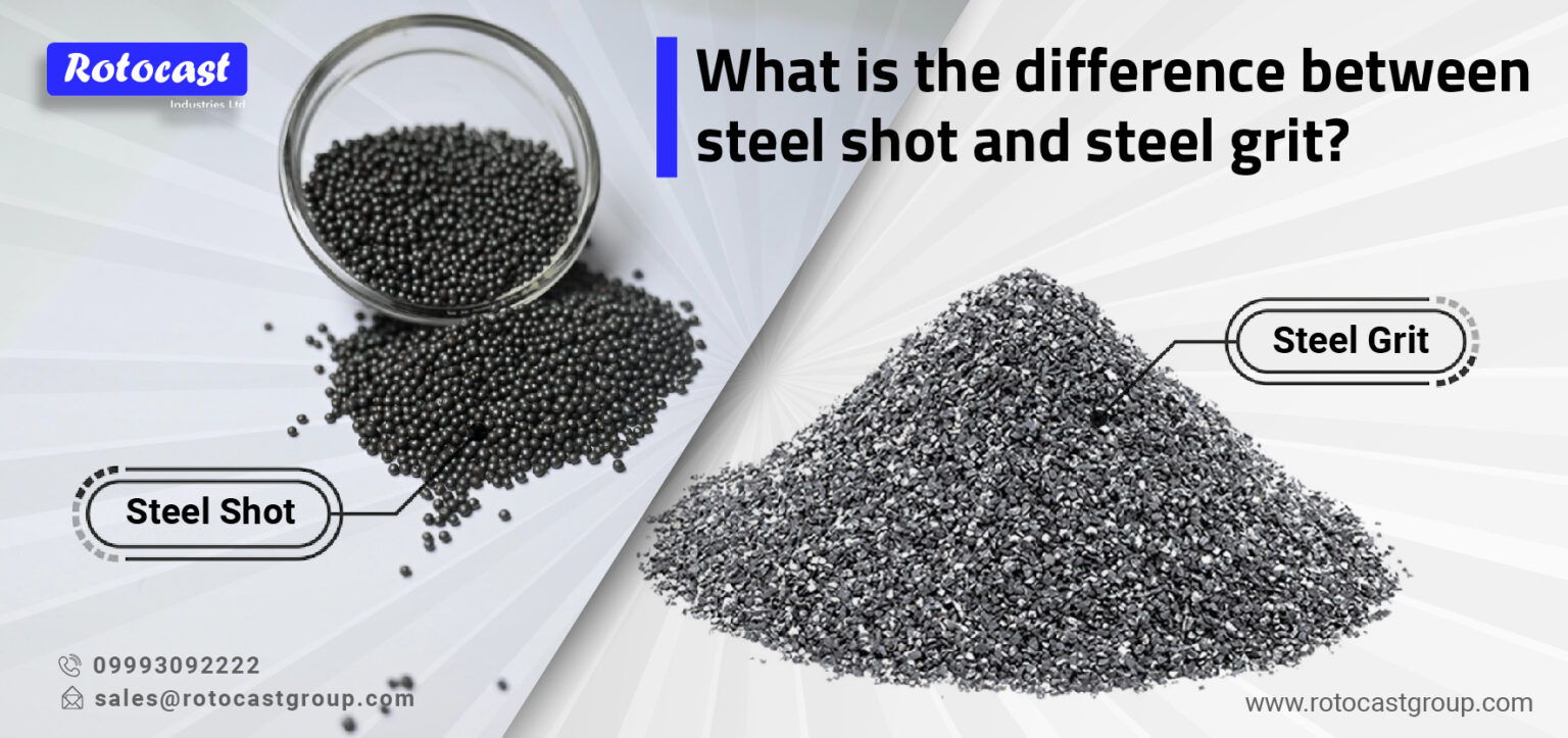 What are steel shots, and how are they commonly used?