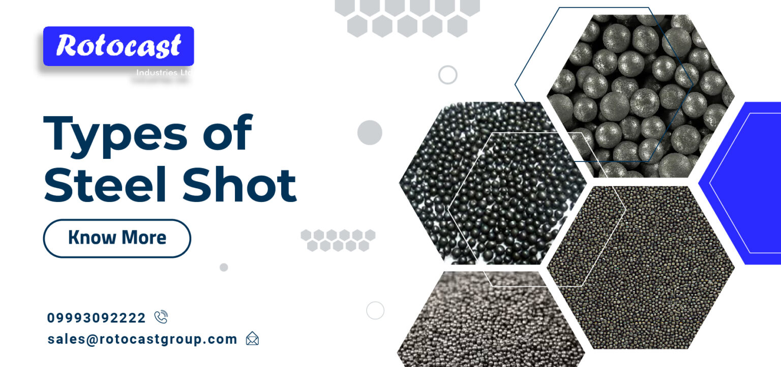 What are steel shots, and how are they commonly used?