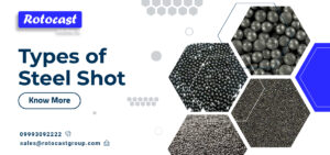 What are steel shots, and how are they commonly used?